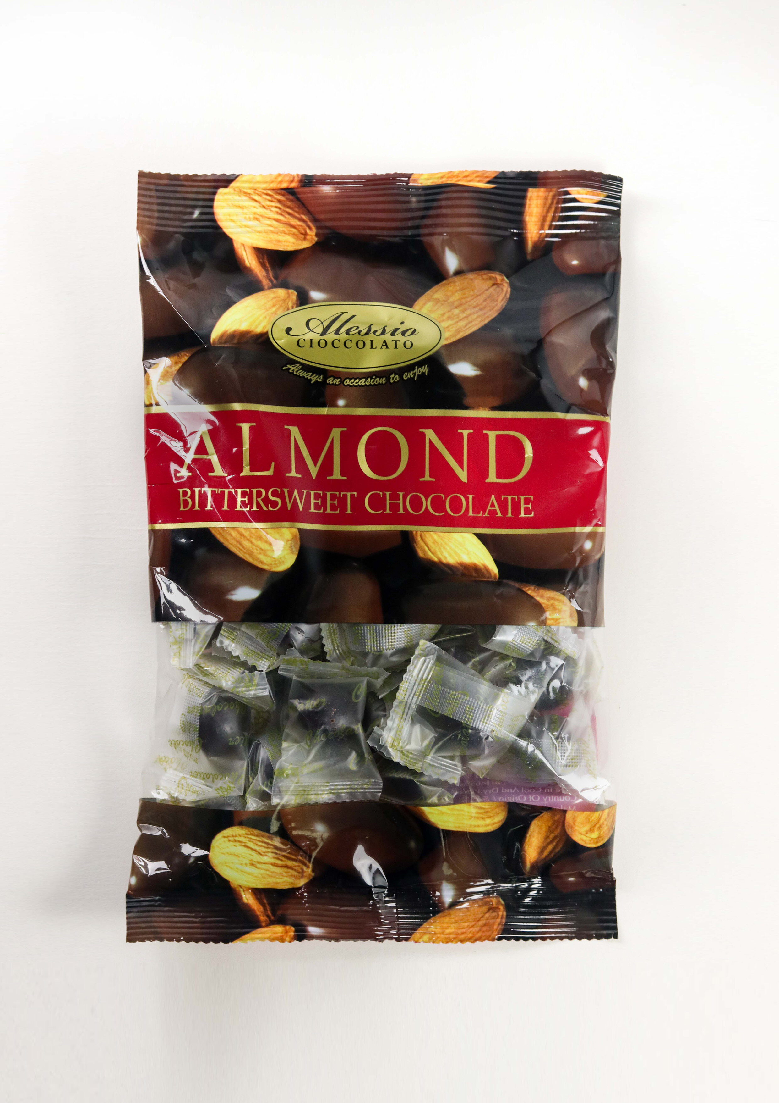 Alessio Cioccolato Bittersweet chocolate ขนาด 200 กรัม BBF.290224 ...
