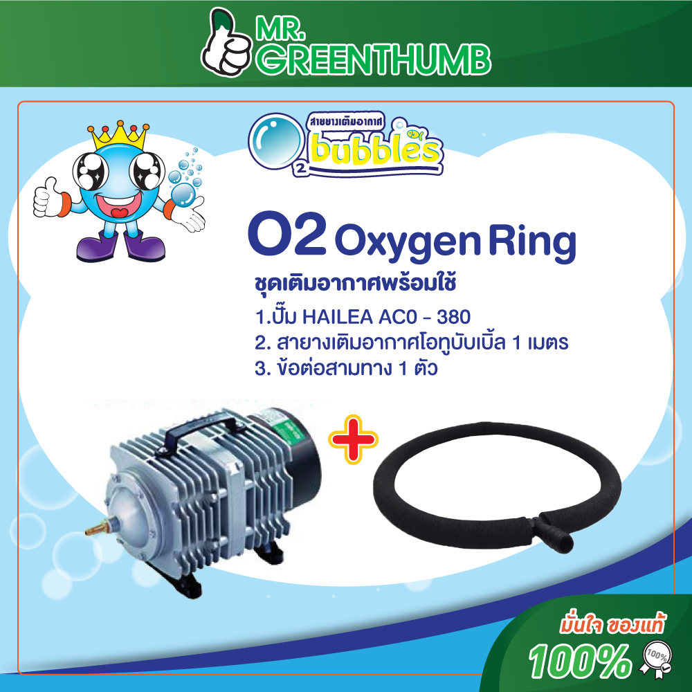 O2 Oxygen Ring ชุดเติมอากาศพร้อมใช้ | Lazada.co.th