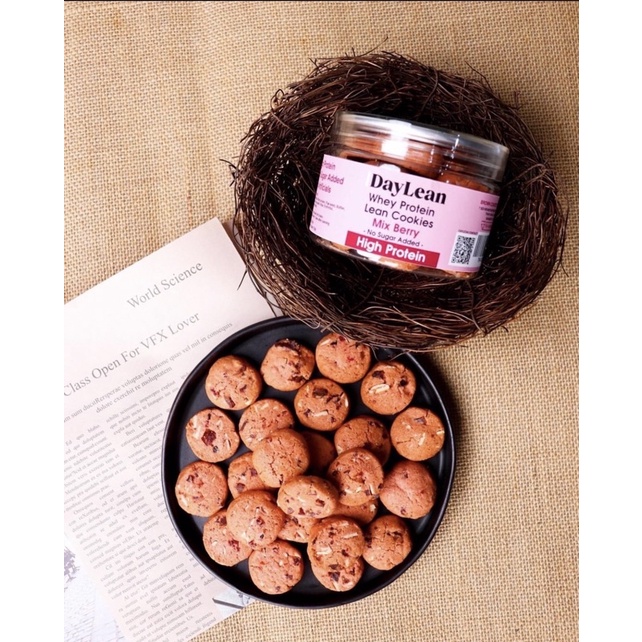 ขนมคลีน 🍪🍪 Whey Protein Lean Cookies #แป้งฟูฟู pangfuufuu | Lazada.co.th