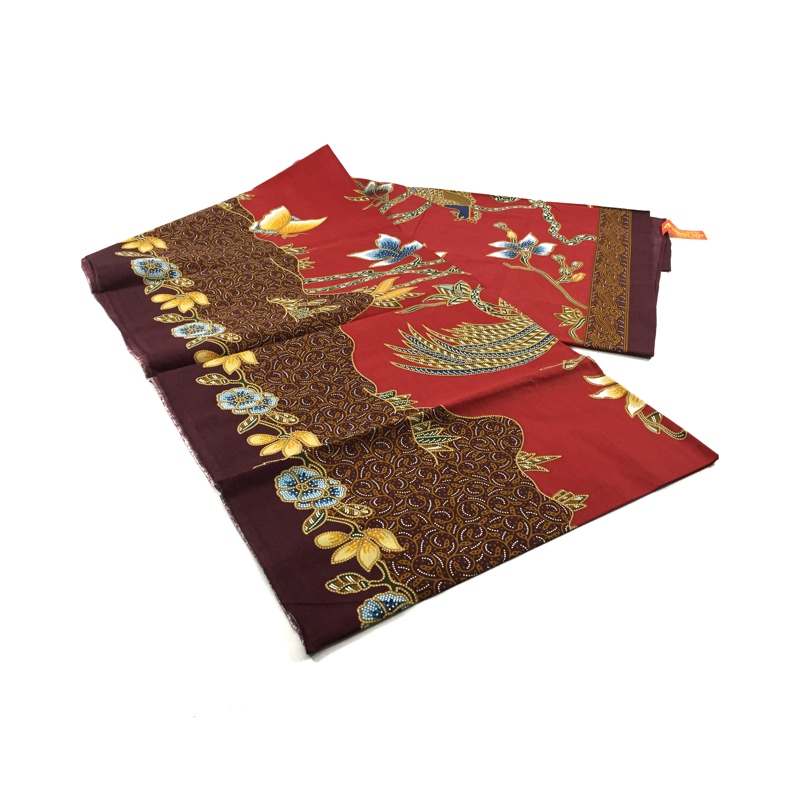 ผ้าบาติก ผ้าถุง ผ้าถุงปาเต๊ะ ผ้าปาเต๊ ผ้าชิ้น ลายดอกไม้ สวยๆ - koob - ThaiPick