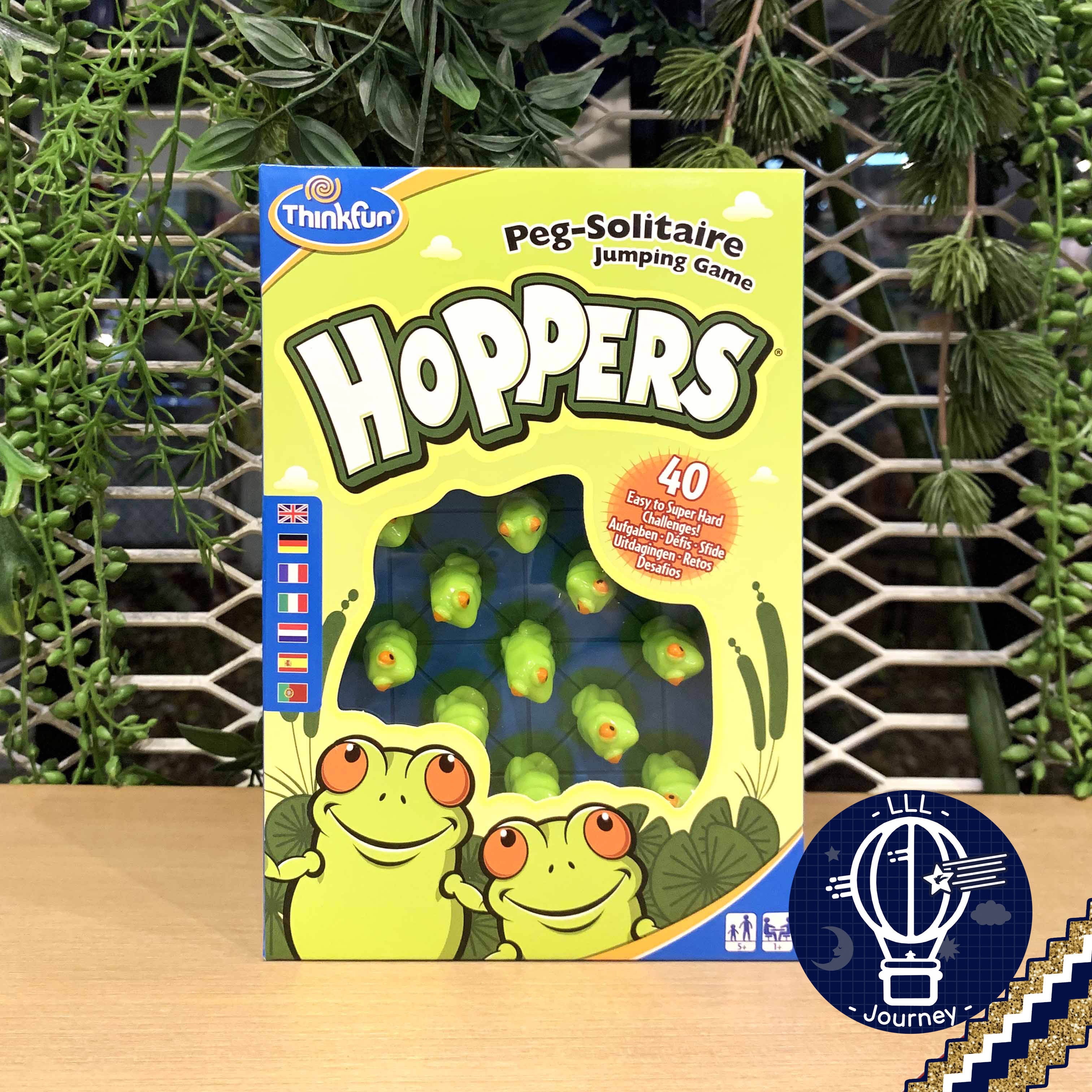 Hoppers Hoppers Thinkfun ห่อของขวัญฟรี [บอร์ดเกม Boardgame] | Lazada.co.th