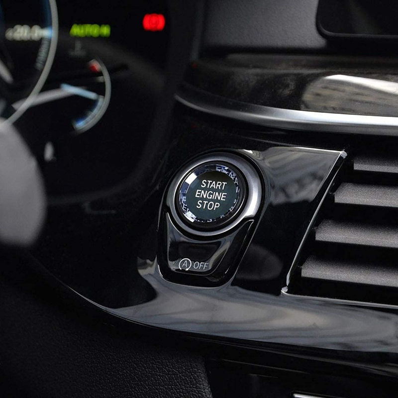 ENGINE START STOP Switch Button Sticker for BMW 1 2 3 4 5 6 7 Series ...