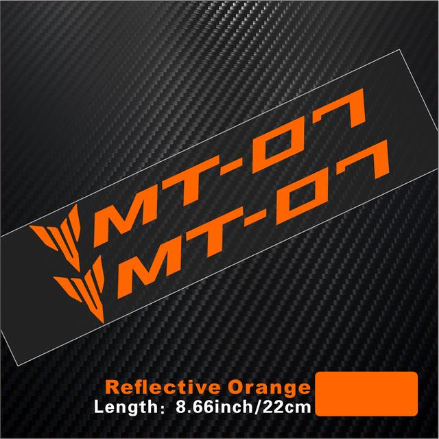 [LWF HOT] Vinyl Reflective For Yamaha Mt07 Stickers Wheel Tank Decals ...