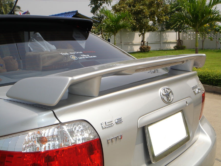 spoiler สปอยเลอร์ สปอยเลอร์หลัง vios 2003 2004 2005 2006 ตัวยกมีไฟ NTA ไม่ทำสี ราคาพิเศษ!!! ทรง ...