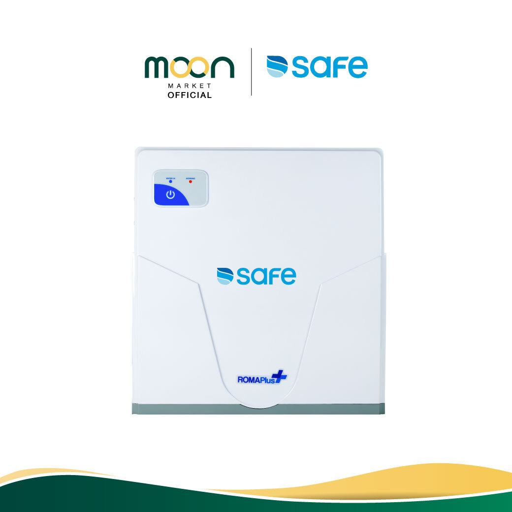 SAFE เครื่องกรองน้ำดื่ม 6 ขั้นตอน รุ่น ROMA Plus ระบบ RO รับประกัน 1 ปี ติดตั้งฟรี - Moon Market ...