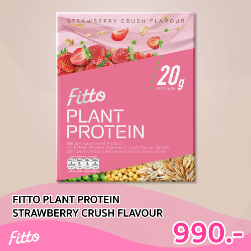 Fitto Plant Protein 1 box | Lazada.co.th