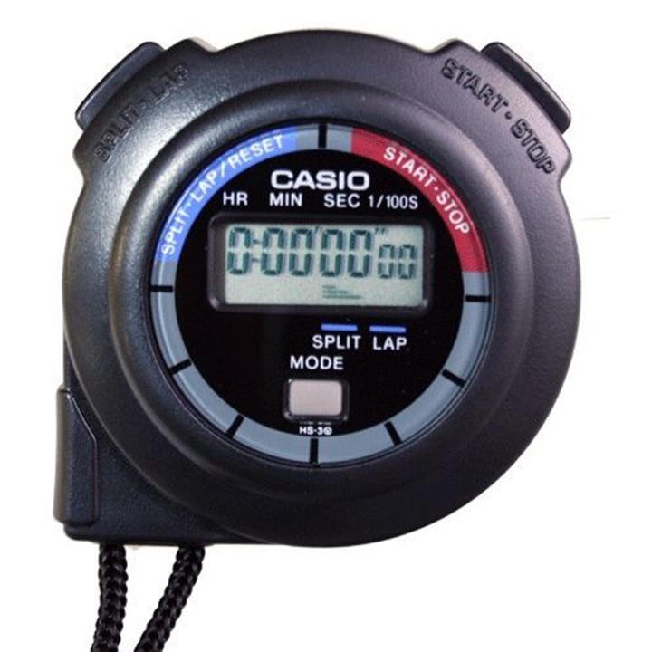 นาฬิกาจับเวลา Casio Stop Watch รุ่น HS-3V-1R แท้ 100% มีรับประกันสินค้า ...