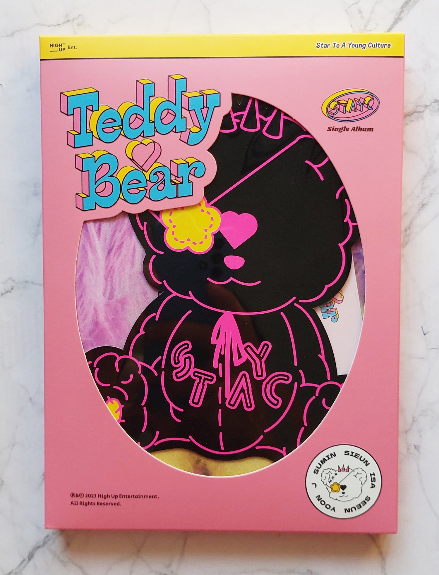 อัลบั้ม STAYC - Teddy Bear Album เวอร์ FUN แกะแล้ว ไม่มีการ์ด ไม่มี ...