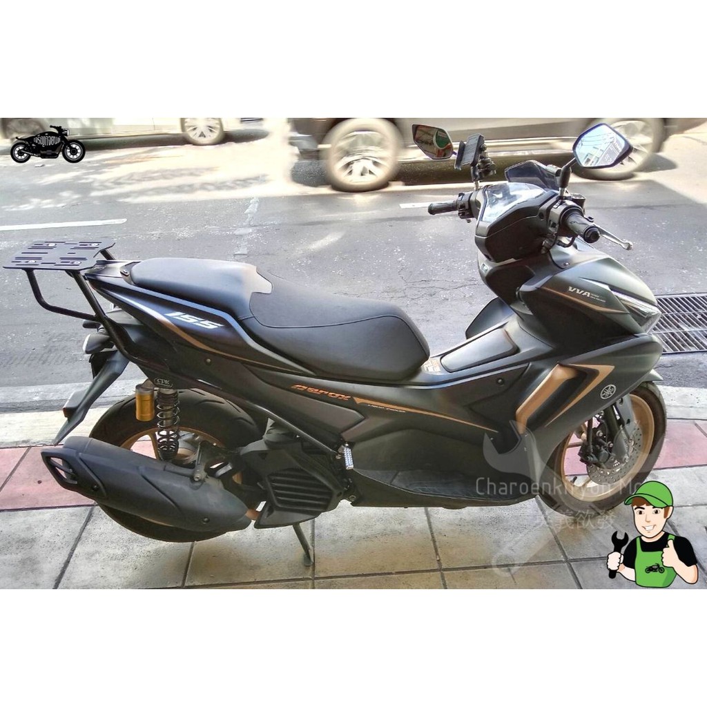 มอไซ แต่งรถ แร็คแอร็อคปีใหม่ล่าสุด2022-2021 ตะแกรงท้ายYamaha Aerox ...