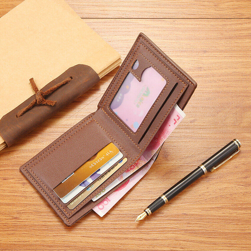 FADON-กระเป๋าสตางค์ใบสั้นผู้ชาย กระเป๋าสตางค์ผู้ชาย กระเป๋าแฟชั่น เรียบ ...