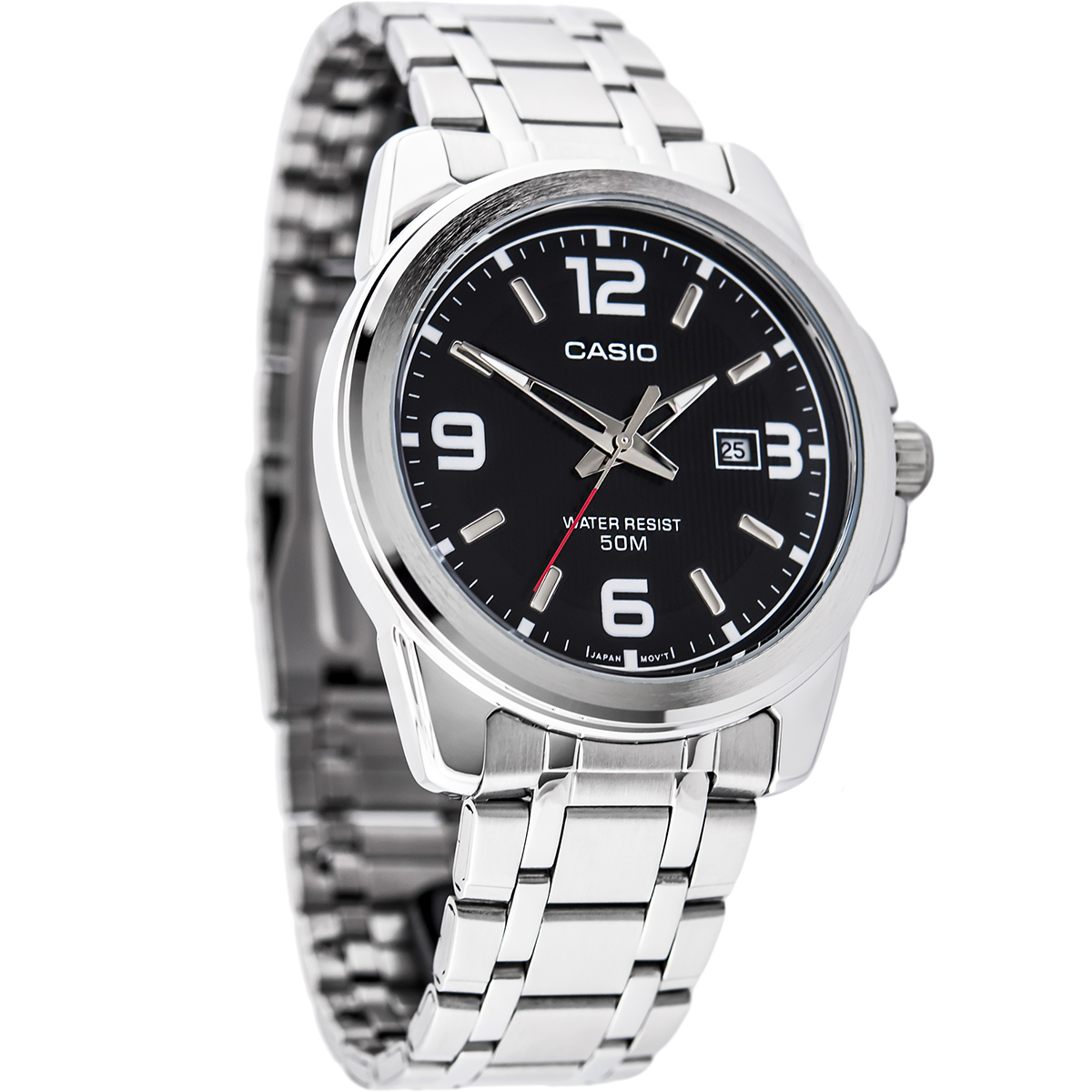 Casio นาฬิกาข้อมือผู้ชาย สายสแตนเลส รุ่น MTP-1314D-1A ของแท้ประกันศูนย์ CMG - KP Time - ThaiPick