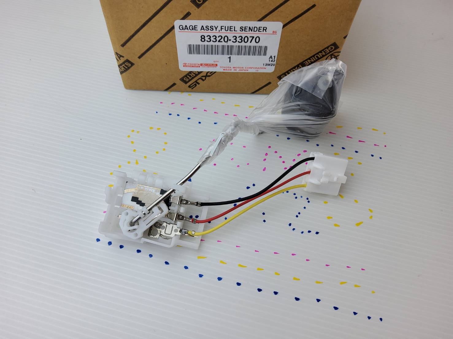 ลูกลอยในถัง+สายปลั๊ก (เกจวัดระดับน้ำมัน)แคมรี่ ACV30#83320-33070///งาน ...