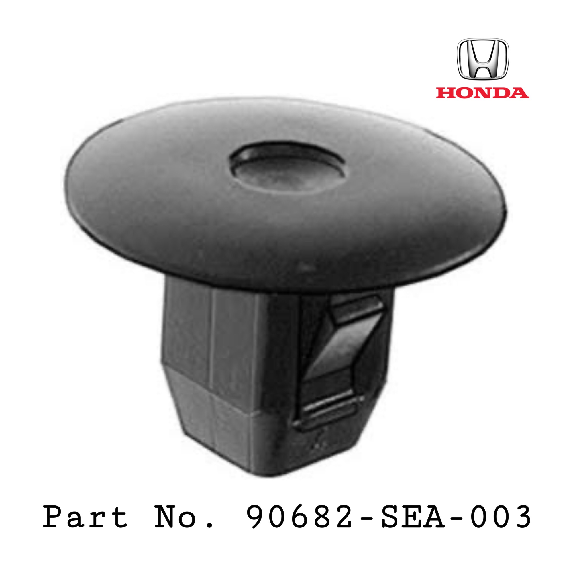 [พร้อมส่ง] คลิ๊ปล็อค บังโคลน Honda Part No. 90682-SEA-003 - TCRP Shop ...