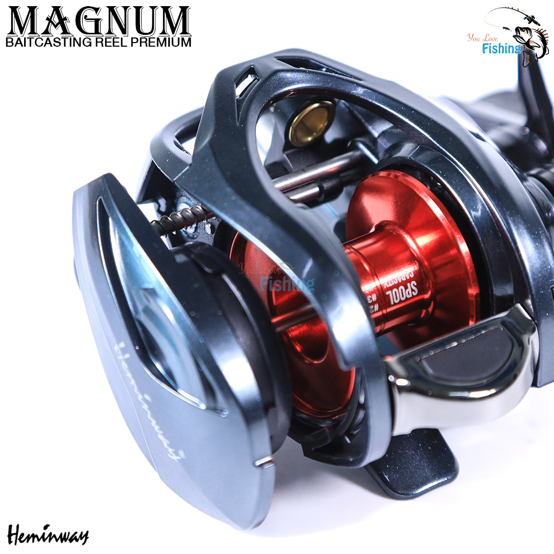 รอกหยดน้ำ เฮมินเวย์แม็กนัม Heminway MAGNUM ปี 2023 มีระบบติ๊กเสียงปลาลาก ระบบช่วยลดการตีฟู่ปรับ ...