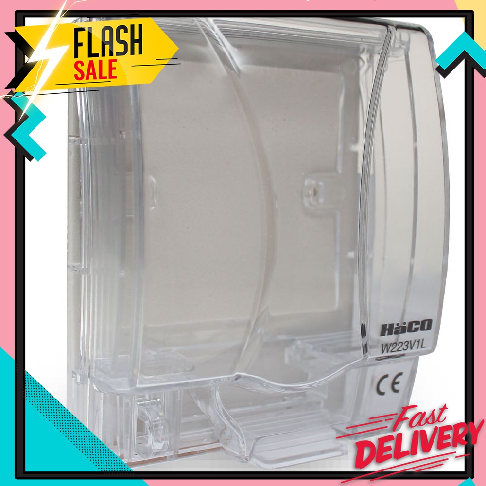 ลดแรง!!! หน้ากากกันน้ำ 3 ช่อง HACO W223V1L ปลั๊ก สวิทช์ไฟฟ้า Plugs Switches Special Deals!⚡ - J ...