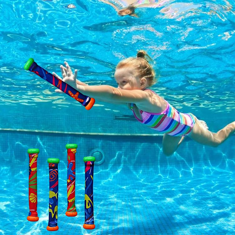 Kids Dive Toys for Pool Swimming Pool Toys Training Diving Sticks ...