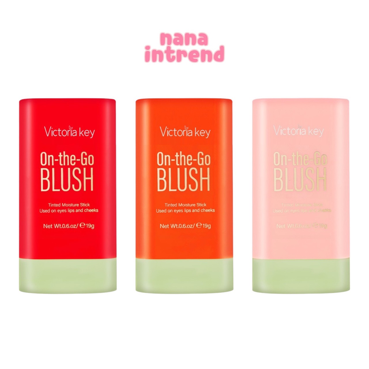 Victoria Key On-The-Go Blush บลัชออนเนื้อครีม ปัดแก้มสติ๊ก ...