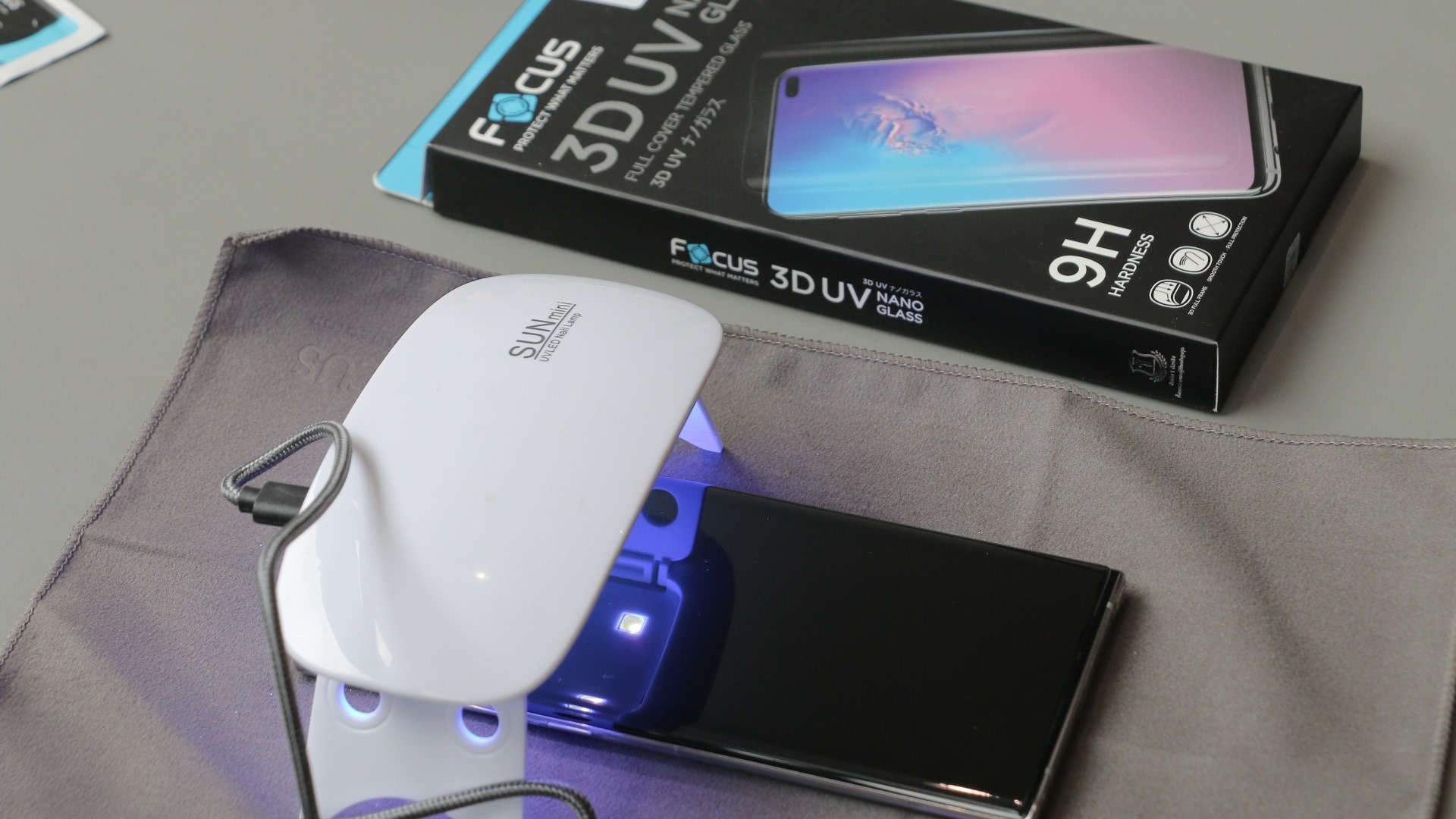ฟิล์มกระจก ลงโค้ง ยูวี นาโน โฟกัส Focus 3D UV Nano Oppo Find X5 Pro 5G ...