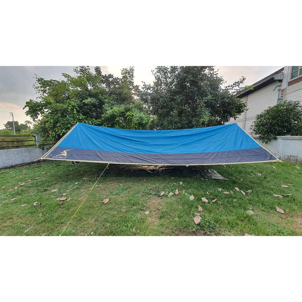 โปรโมชั่น SET TARP II 400x600 สีน้ำเงิน-กรม ราคาถูก เต็นท์ เต็นท์สนาม เต็นท์นอน เต็นท์กันน้ำ ...
