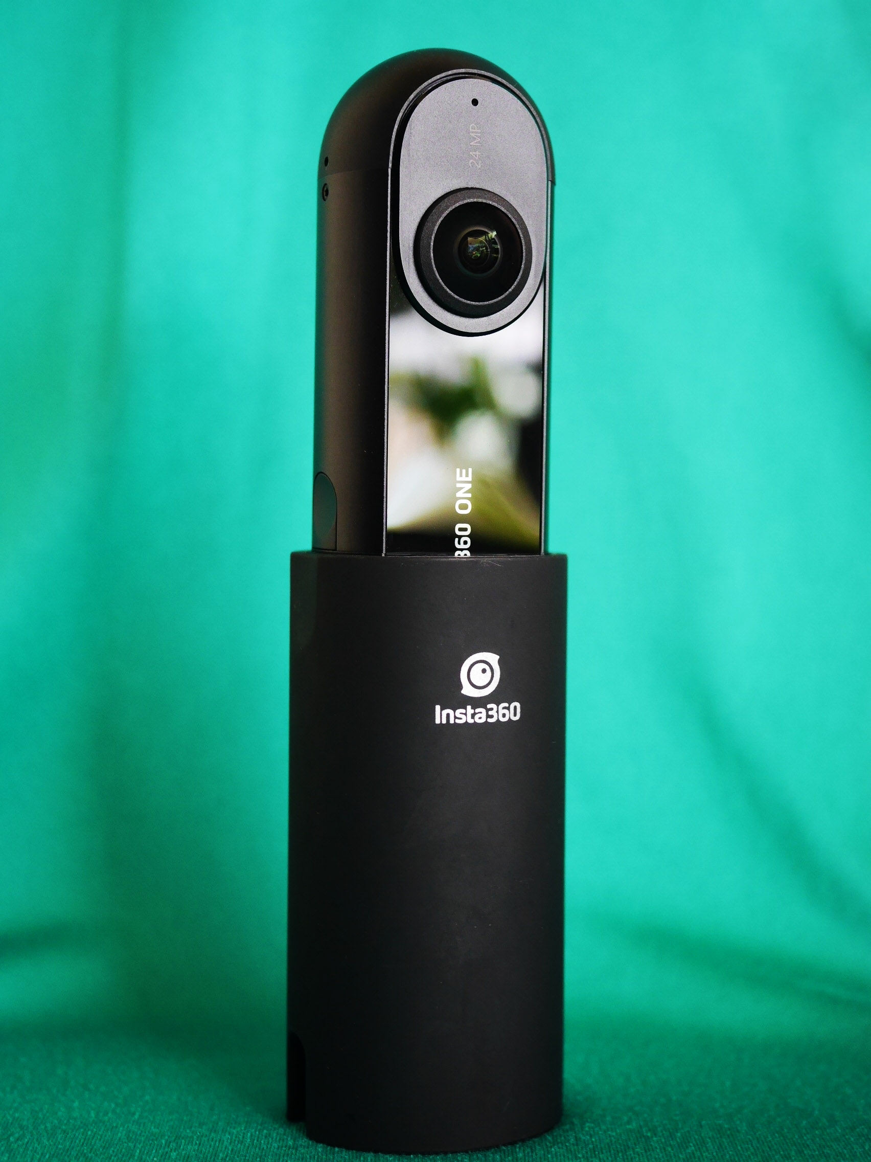 Insta360 One 360 Degree Panoramic Sports Action Video Camera FlowState Stabilization 4K 24 MP 7K ...