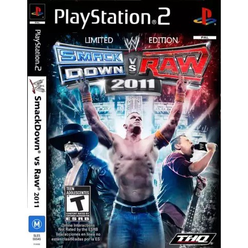 แผ่นเกมส์ WWE SmackDown vs. Raw 2011 PS2 Playstation2 คุณภาพสูง ราคาถูก ...