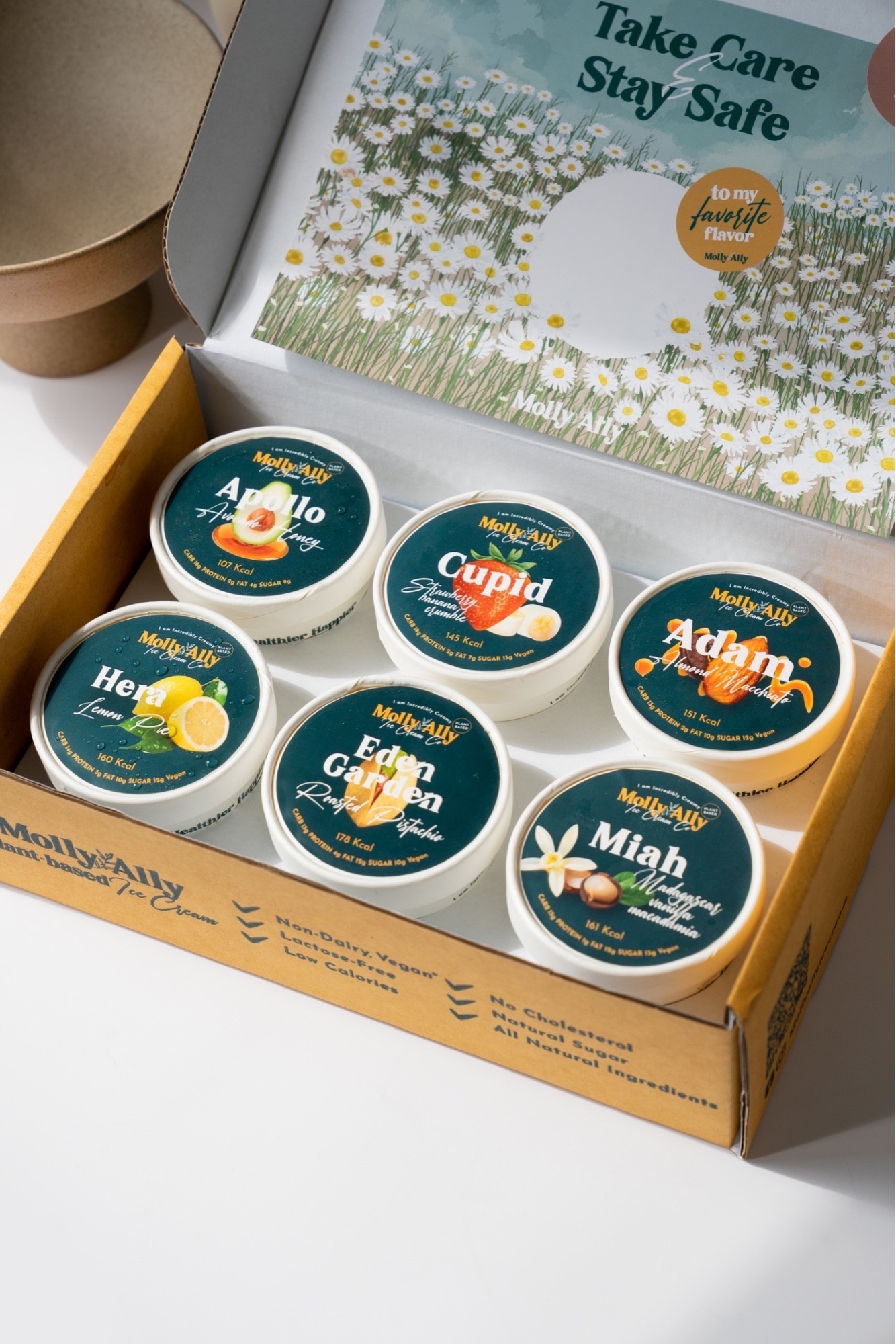 (6 cups) Nutty Ice Cream Box Set รสถั่ว ที่ทุกคนหลงรัก | Molly Ally (ส่งทุกวันอังคาร พฤหัส เสาร์ ...