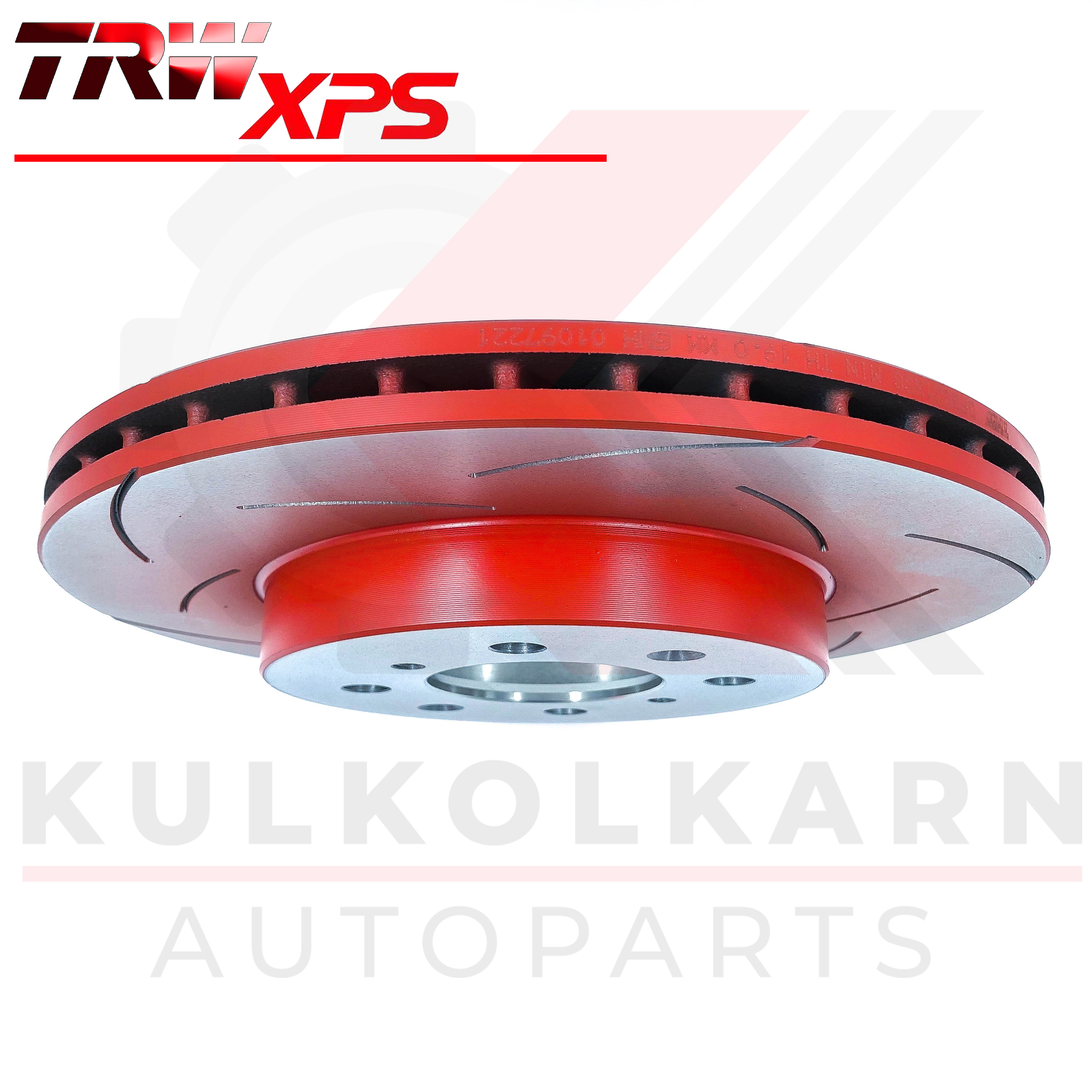 TRW จานเบรคหน้า รุ่น สำหรับ XPS TOYOTA SOLUNA VIOS 02-07 (ใส่แทนของเดิมได้ทันที) (DF4163XSS ...