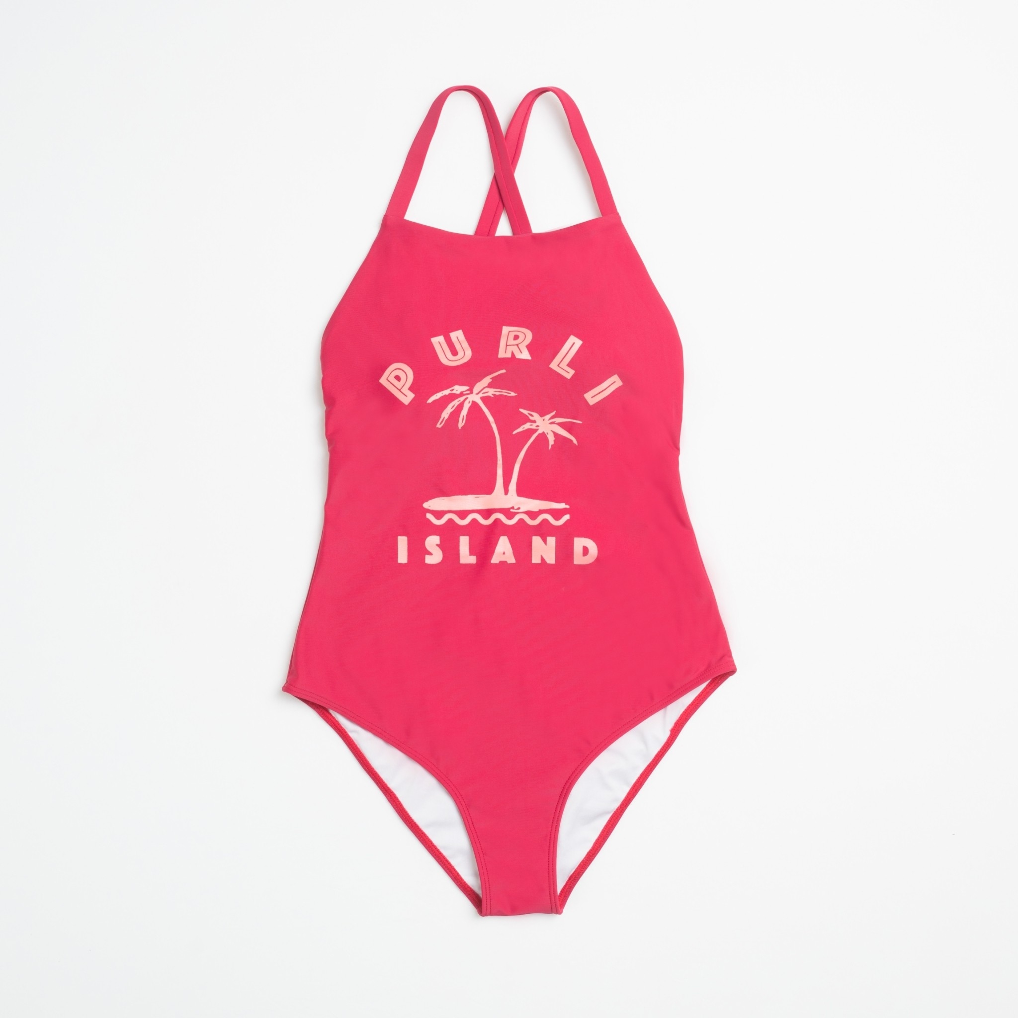 BARBERRY RED ISLAND ONE-PIECE - Purli - ThaiPick