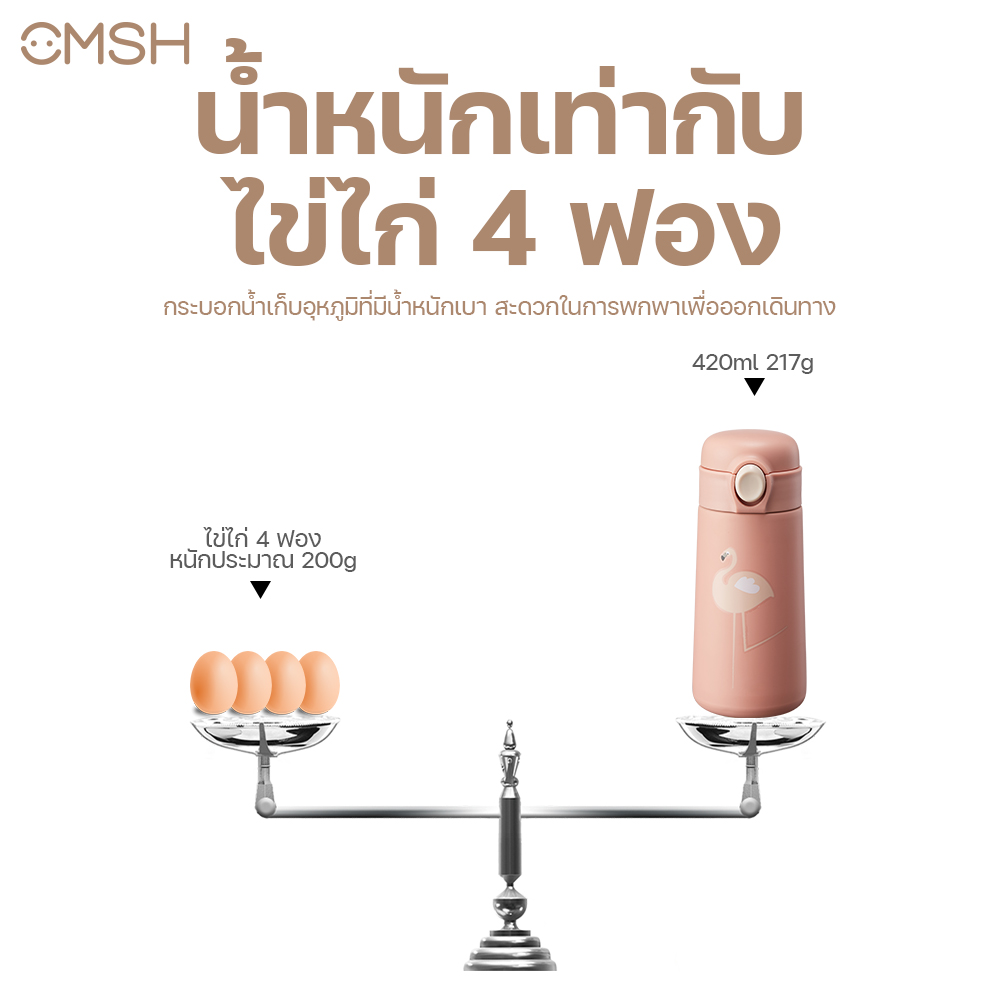 TKK Thailand Shop แก้วน้ำเด็ก แก้วน้ำเก็บอุณ 420ml กระบอกน้ำเก็บความเย็น 530ml แก้วเก็บเย็น ขวด ...