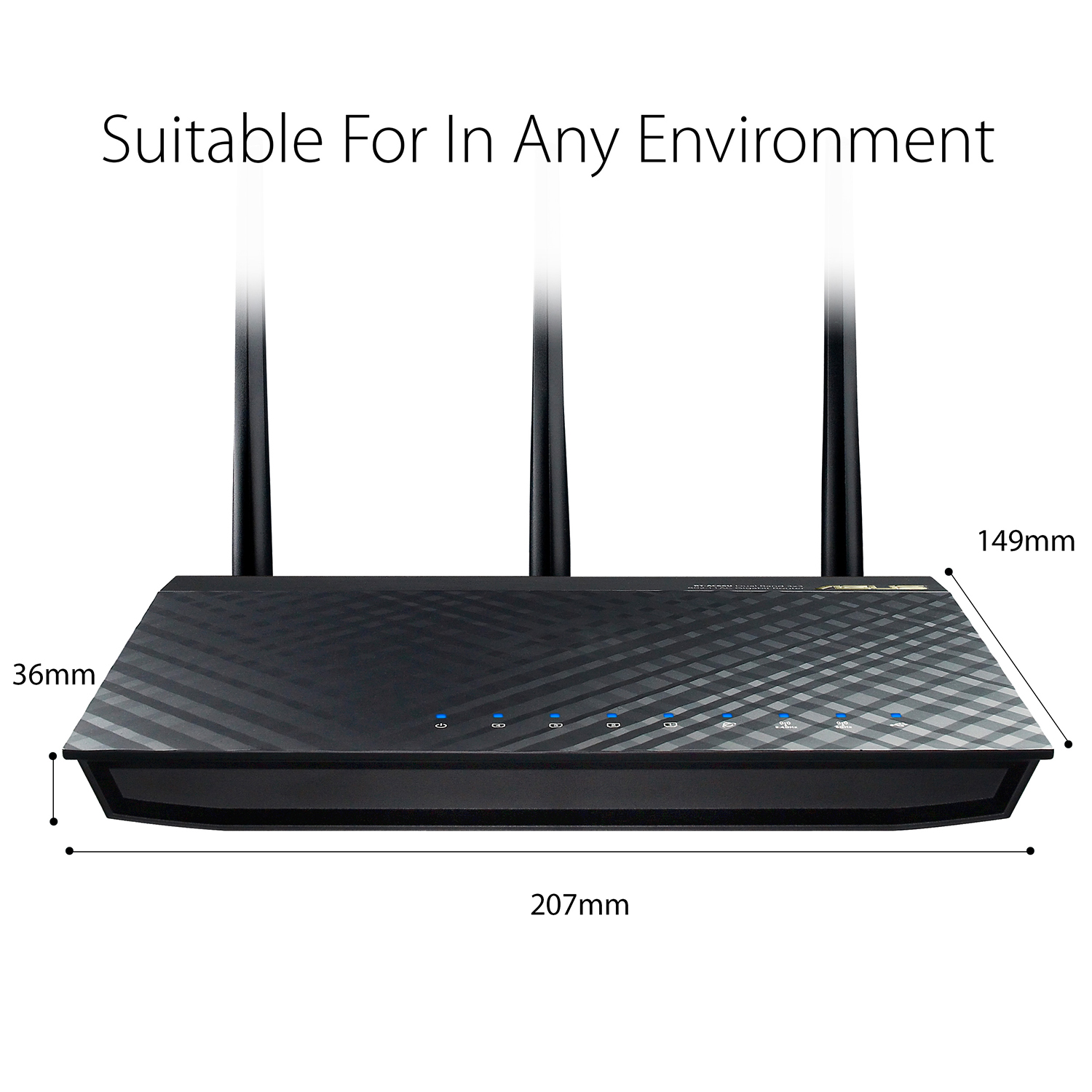 ASUS RT-AC66U B1 AC1750 Dual Band Gigabit WiFi Router with AiMesh for mesh wifi system - Stable ...