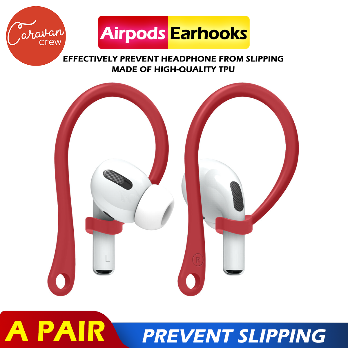 11# Caravan Crew AirPods Pro EarHooks สายรัดหู Airpods Pro (5 สี) | Lazada.co.th
