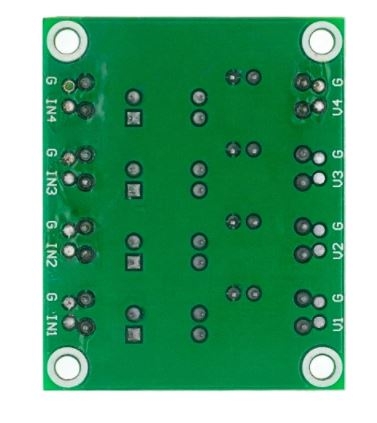 PC817 Optocoupler 4 Channel Isolation Board - MixASale
