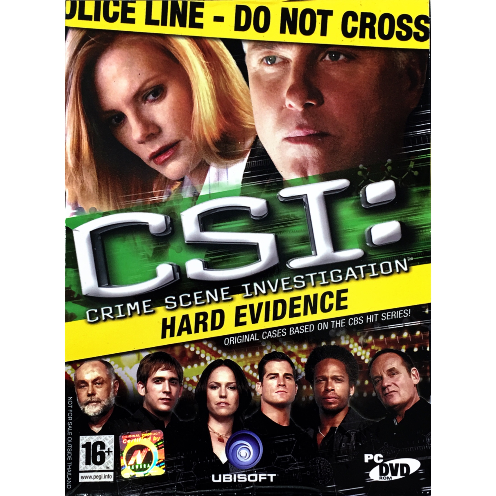 CSI Crime Scene Investigation: Hard Evidence PC Game เกมคอมแผ่นแท้ ...