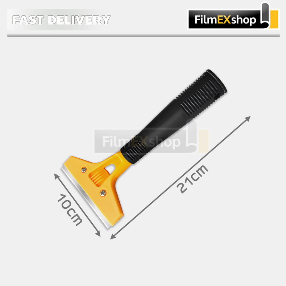 มีดขูดทำความสะอาดกระจก มีดขูดสี ลอกฟิล์ม คัตเตอร์ขูดสี เครื่องมือติดฟิล์ม Scraper SCR-13 ...