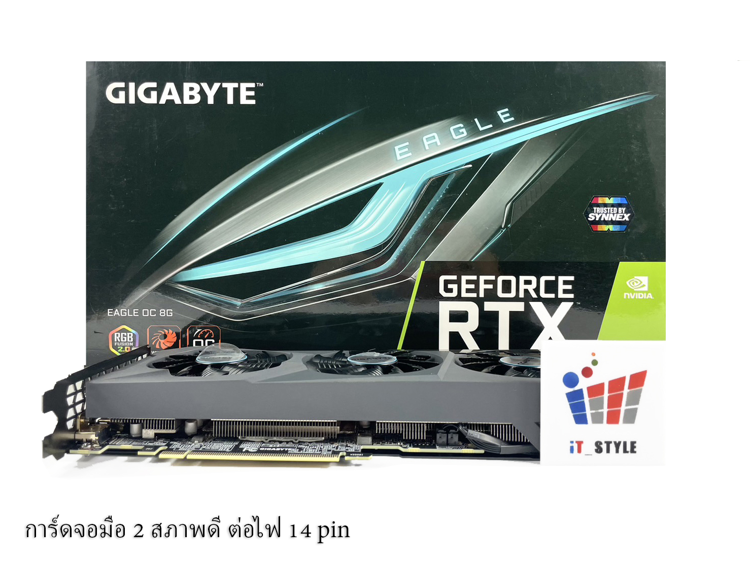 VGA (การ์ดจอ) GIGABYTE GEFORCE RTX 3070 EAGLE OC 8G ประกันศูนย์ไทย - iT ...