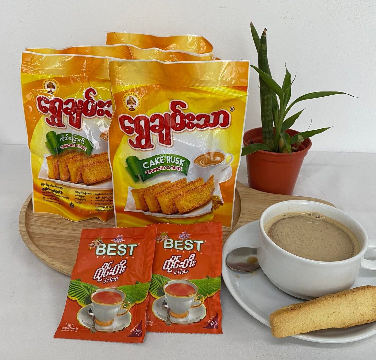 ကိတ္ေျခာက္ Cake Rusk Crunchy&Taste 5 Pack | Lazada.co.th