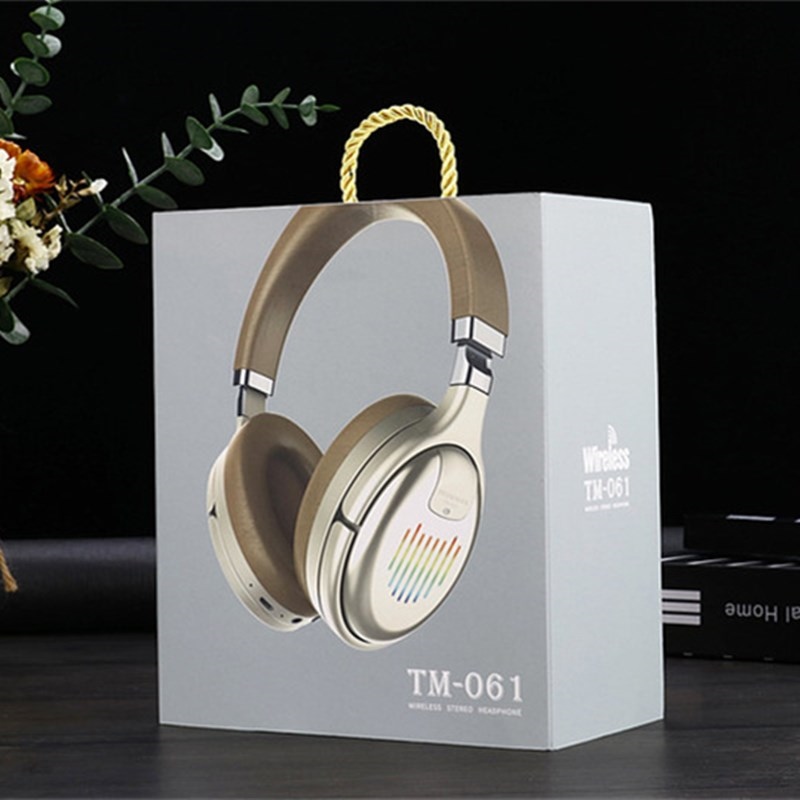 Wireless Headphone Folded Stereo Headset USB Bluetooth 5 Adaptor Noise ...