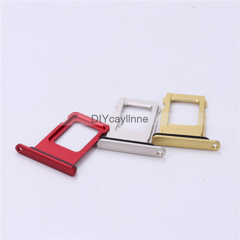 New Original for iPhone 11 Dual Single SIM Card Tray with Rubber Parts ...