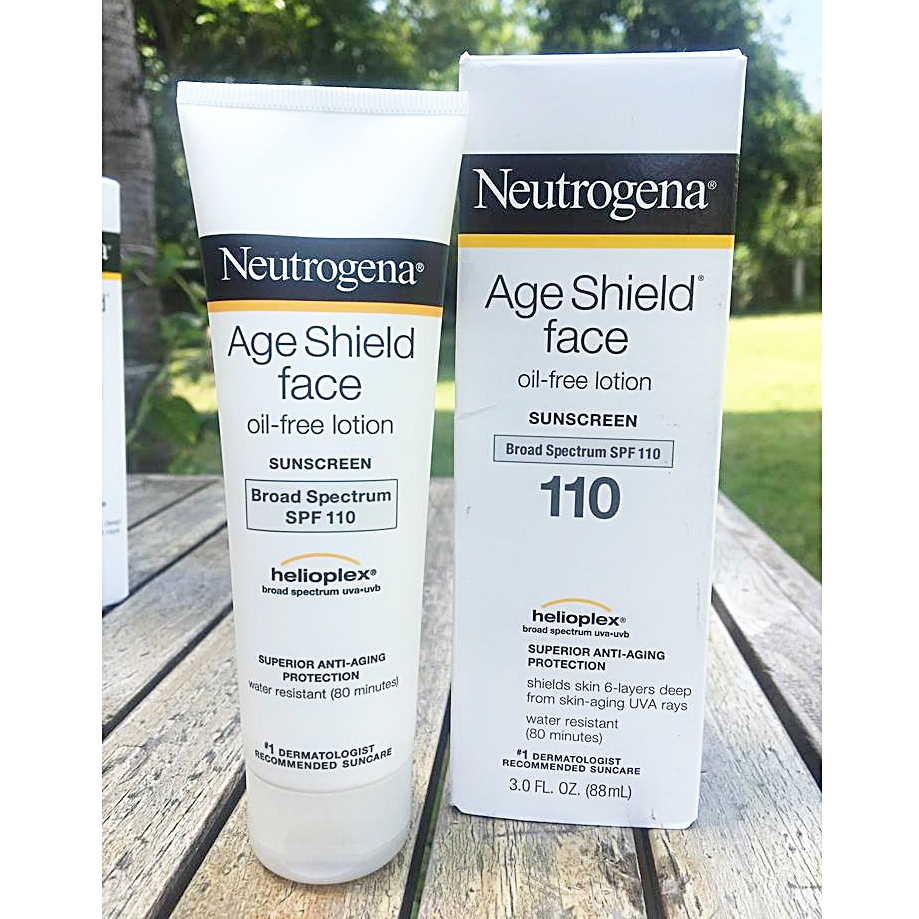 ครีมกันแดด SPF 110 สำหรับผิวหน้า Neutrogena® Age Shield Face, Oil-Free ...