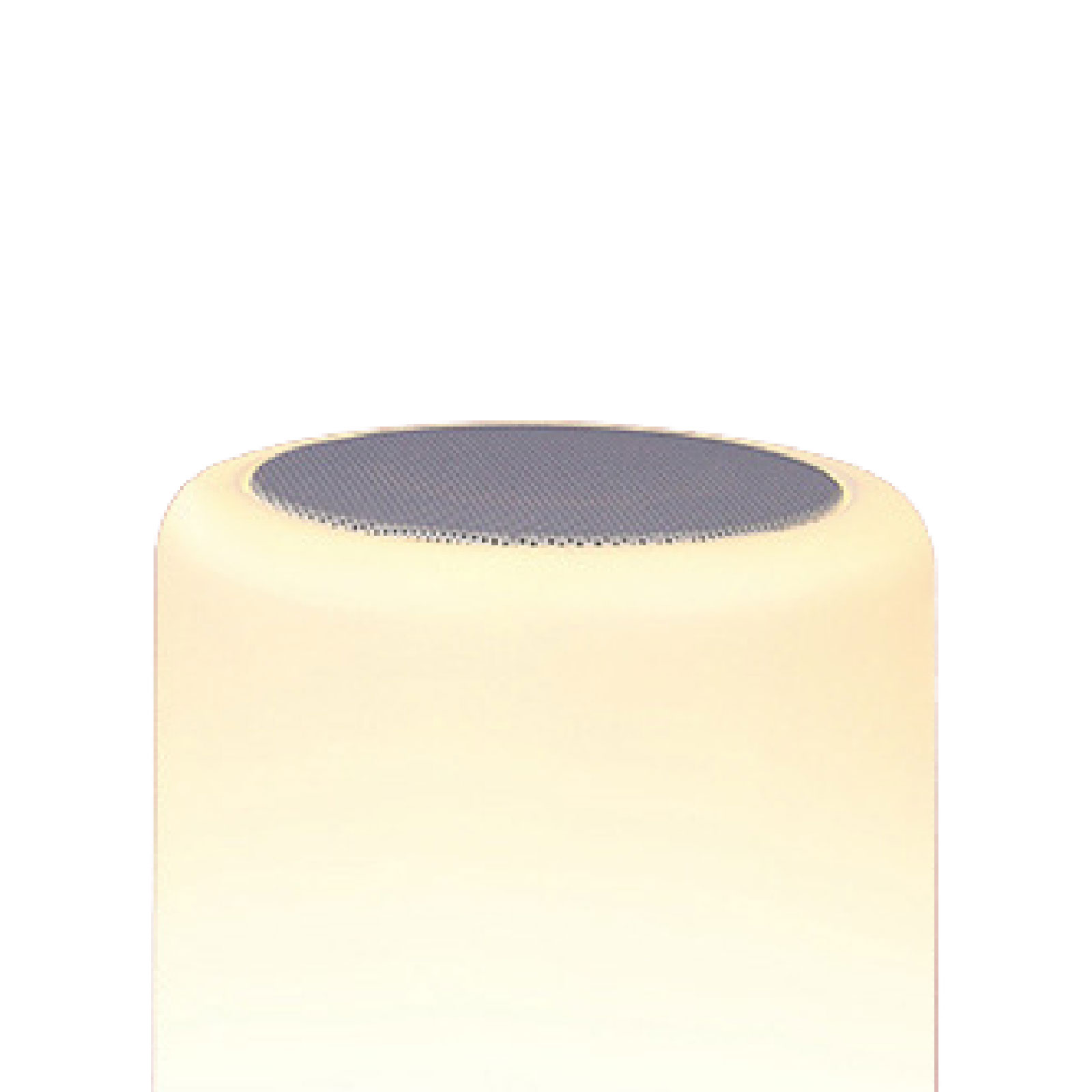 Household Portable Smart Control Night LED Light Mini Speakerwhite ...