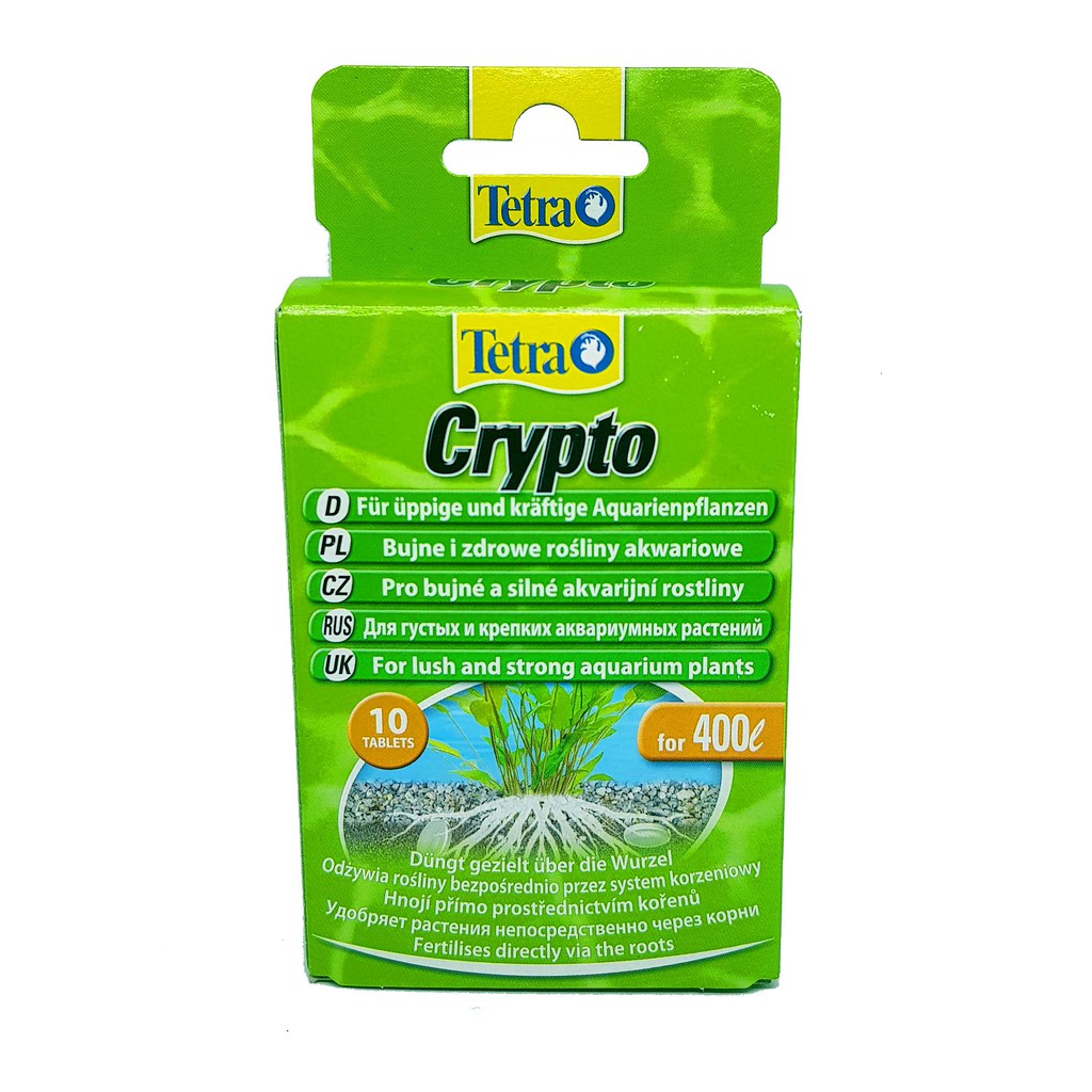 Tetra Crypto เตตรา คริปโต ปุ๋ยฝังบำรุงสำหรับเพิ่มความสมบูรณ์ให้พรรณไม้ ...