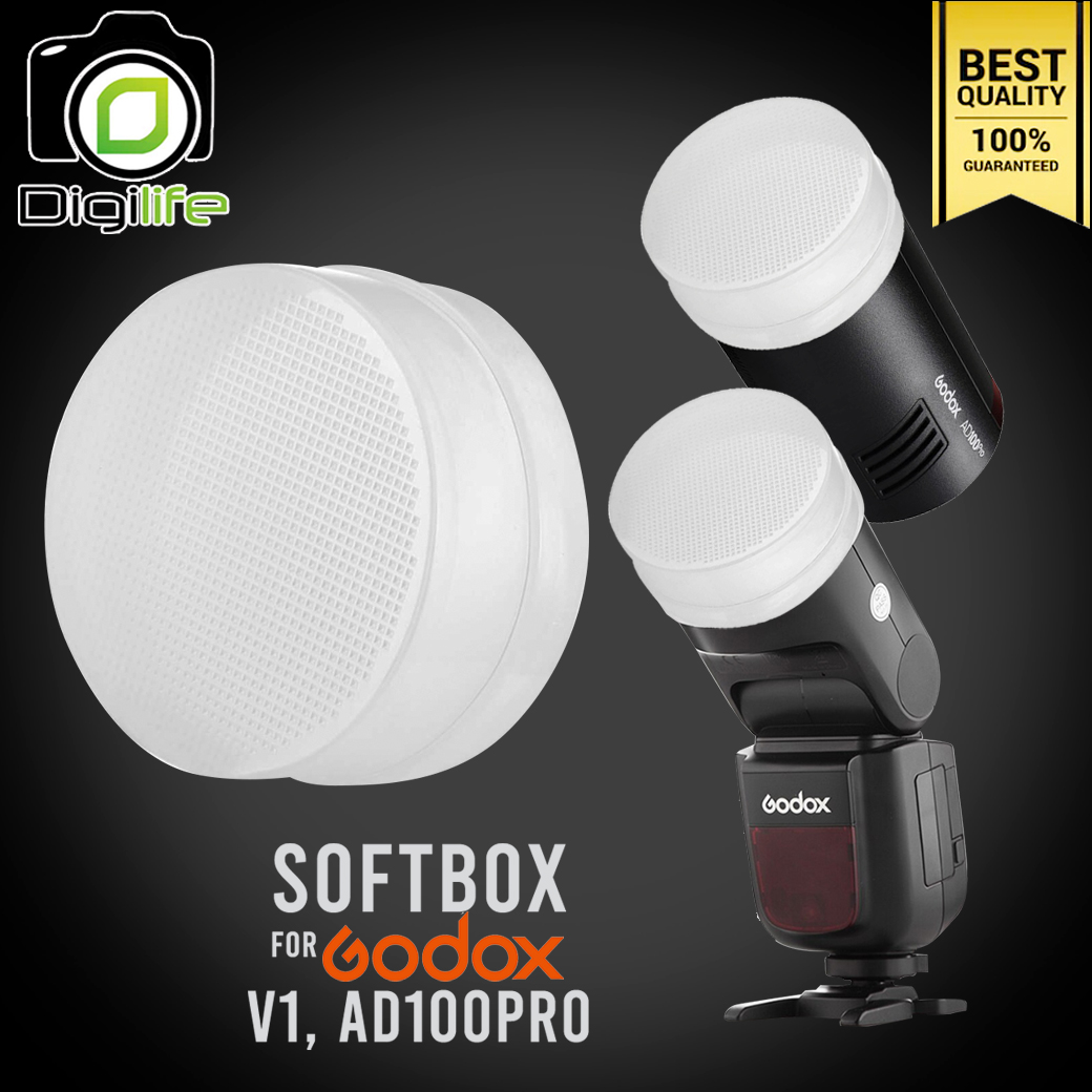 Softbox Flash Diffuser For Godox V1 , AD100Pro | Lazada.co.th