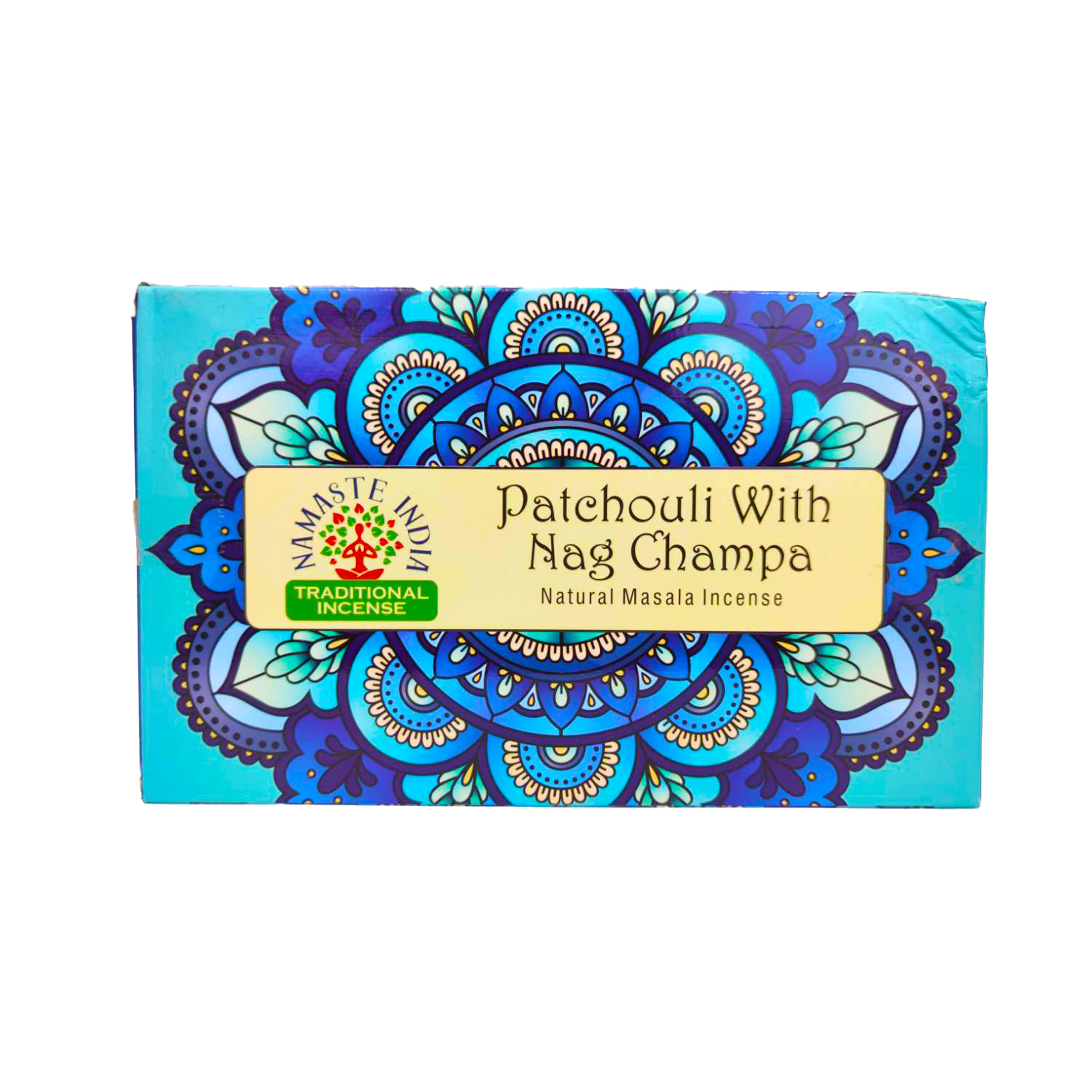 Natural Efe Indian incense sticks - NAMASTE Patchouli with Nag Champa ...