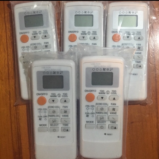MITSUBISHI One-Way Electric Air Conditioner Control (ขอบขาว) | Lazada.co.th
