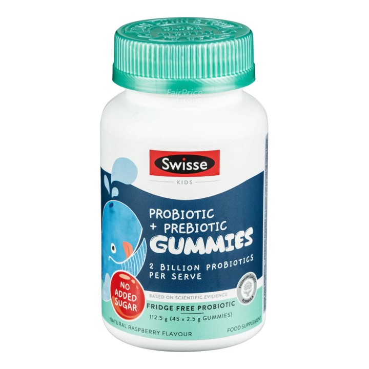 Swisse Kids Probiotic & Prebiotic Gummies สวิสเซ คิดส์ โปรไบโอติก พรี ...