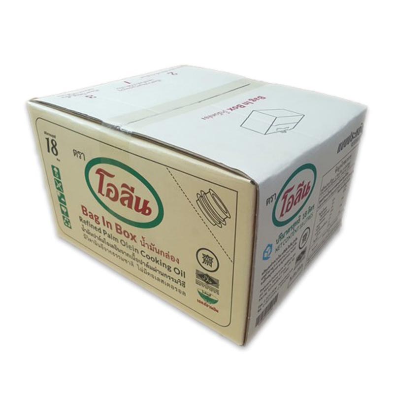 โอลีน น้ำมันปาล์ม กล่อง 18 ลิตร Olean Palm Oil Box 18 liters | Lazada.co.th