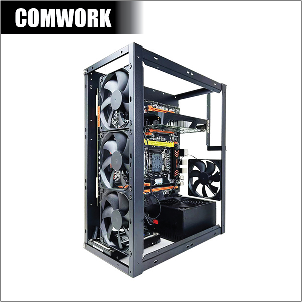 เคส เปิด เปลือย 3D E-ATX ATX M-ATX CASE COMPUTER WORKSTATION SERVER ...