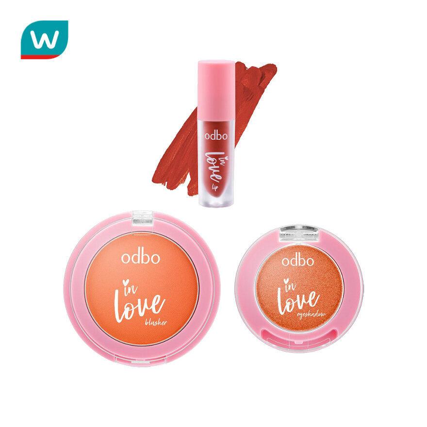 ODBO โอดีบีโอ อิน เลิฟ เซต 3ชิ้น #01 - Watsons - ThaiPick