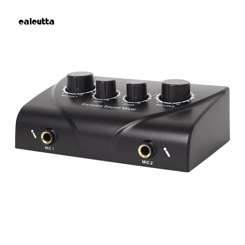 CALPro Portable Mini Digital Audio Sound Karaoke Echo Mixer System ...