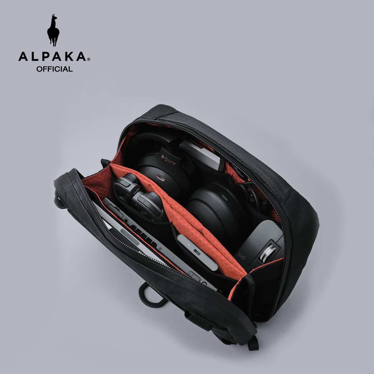 กระเป๋า Alpaka - Elements Tech Case Max พร้อมสายสะพาย - ALPAKA - ThaiPick